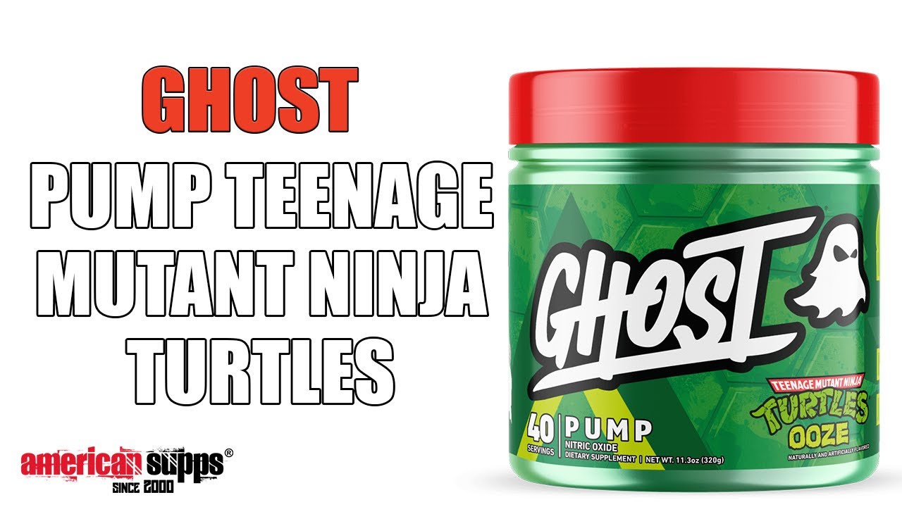 GHOST PUMP X TEENAGE MUTANT NINJA TURTLES | American Supps - YouTube