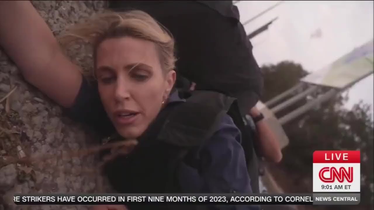 Never forget: CNN’s Clarissa Ward acting like she was in an active war zone - YouTube
