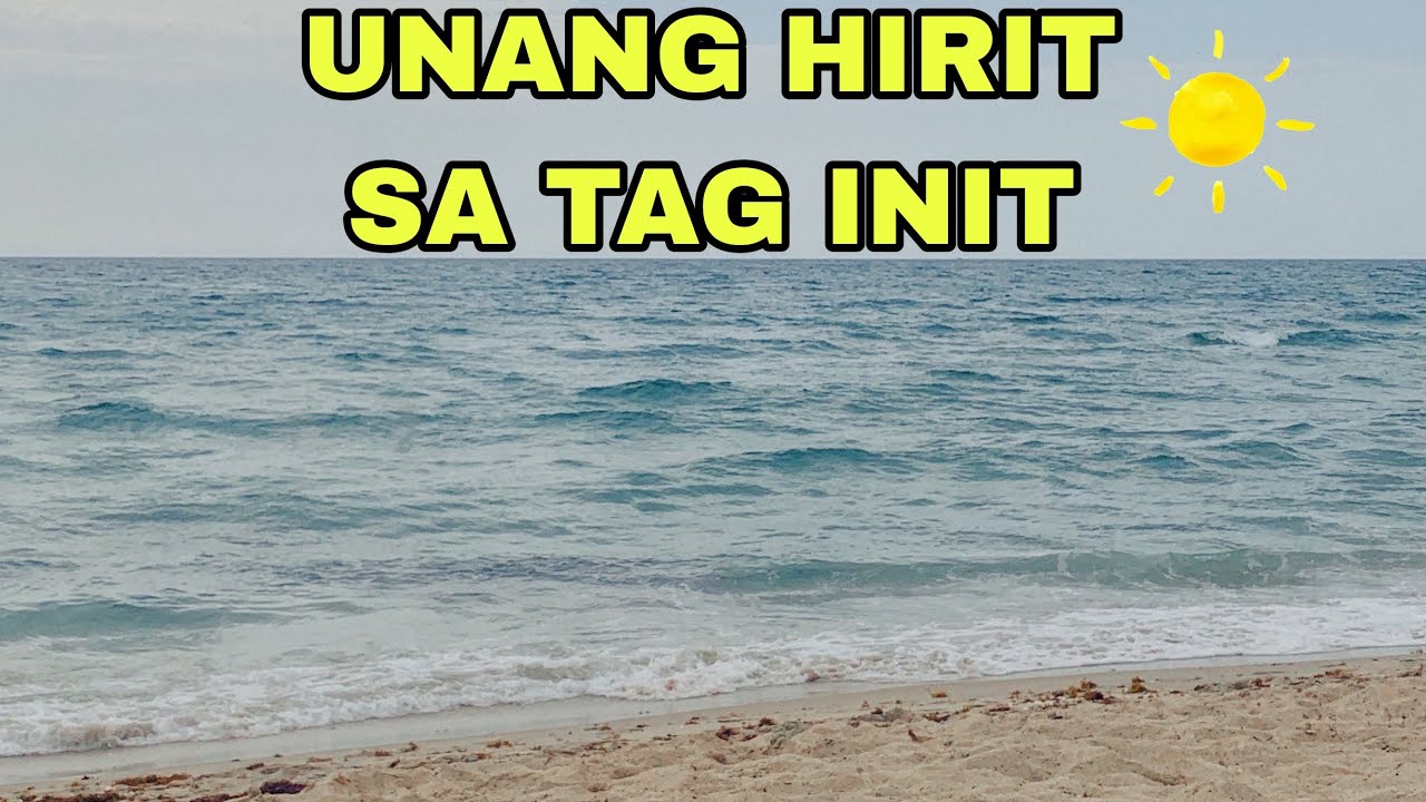 UNANG HIRIT SA TAG INIT | KUMARE'tes VLOG - YouTube