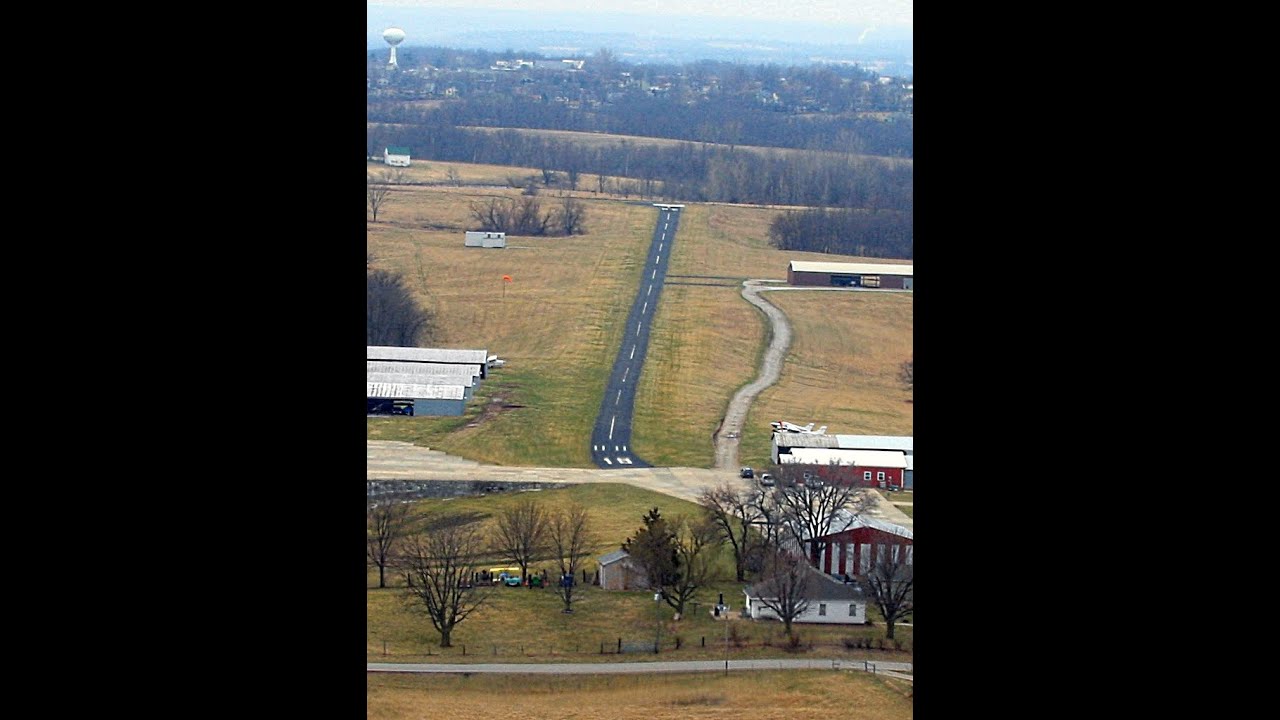Roosterville Airport - Narrowest Runway (20') Missouri USA - YouTube