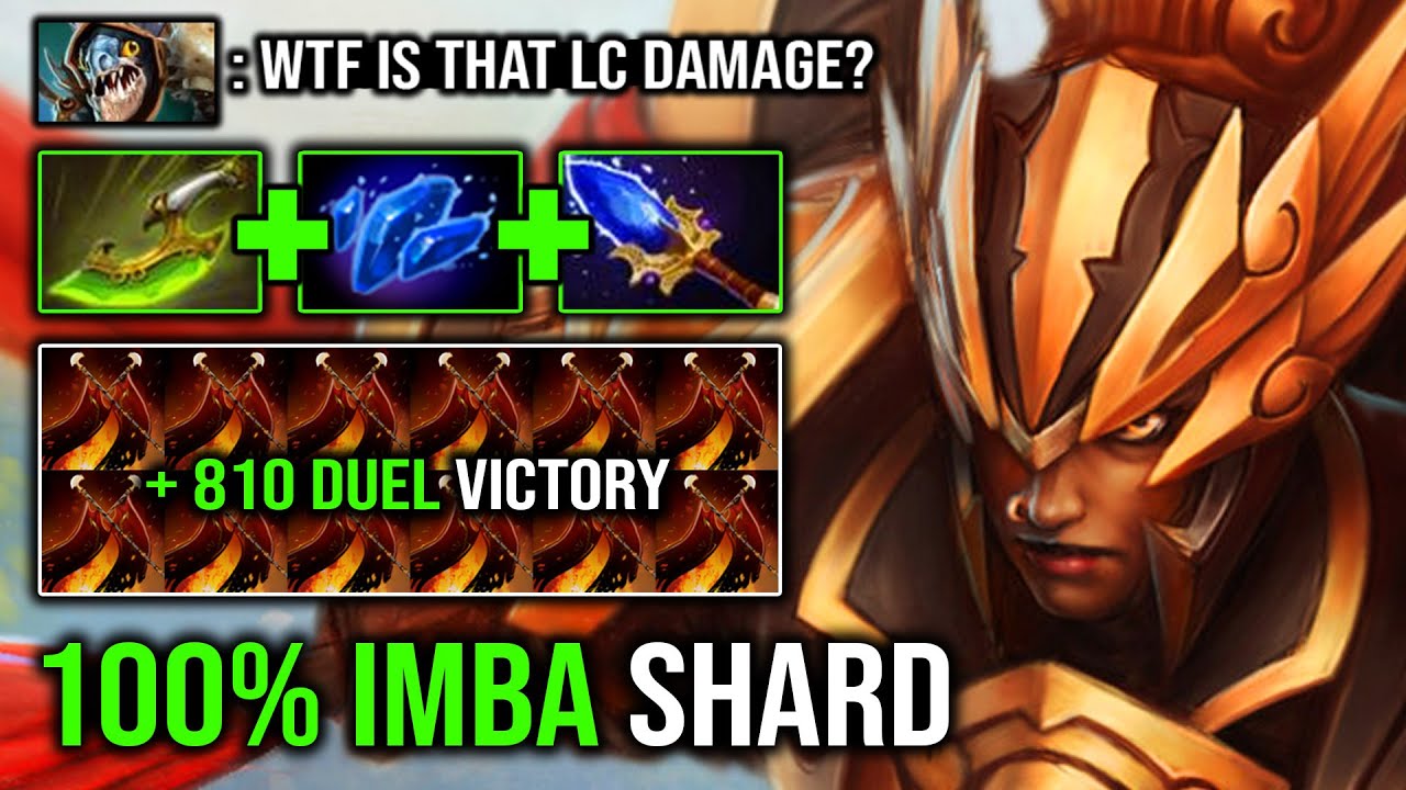 BRUTAL +810 DUEL DAMAGE Legion Commander Deleted Slark in 1s Craziest ...