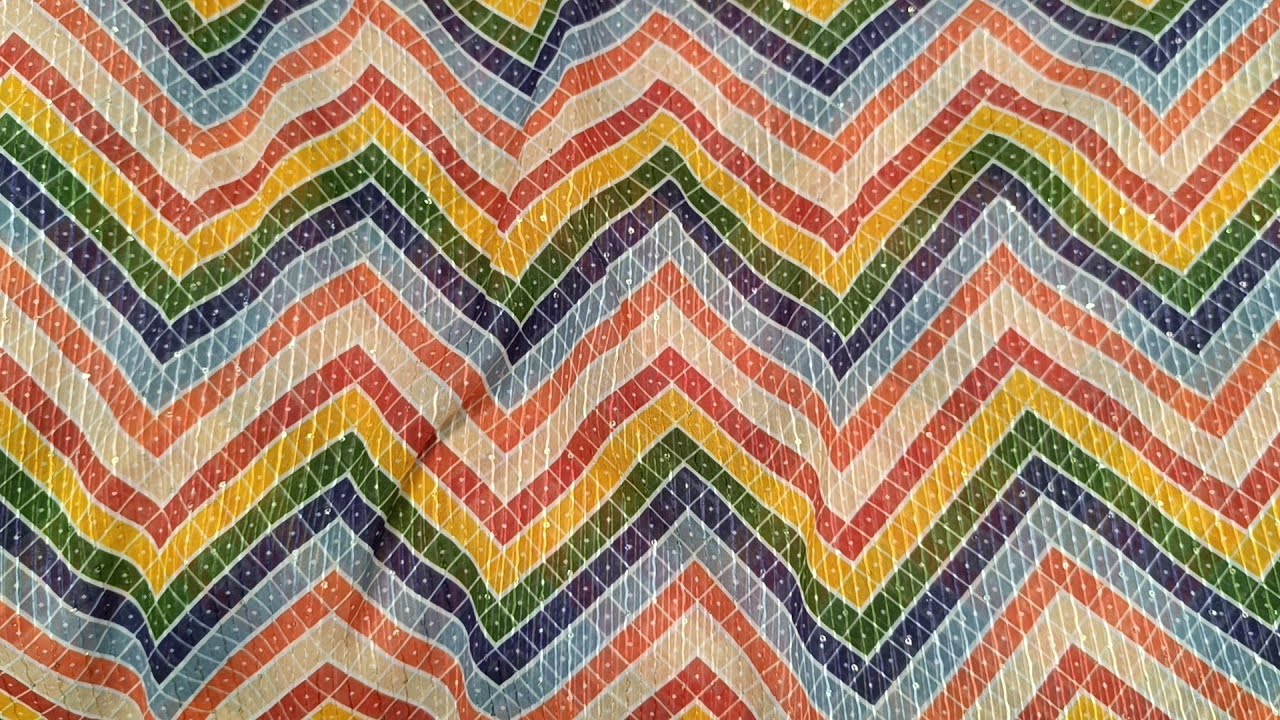 jorjet print kaj Kota goj Kapor। গজ কাপড়। প্রিন্ট জর্জেট কাজ করা । new ...