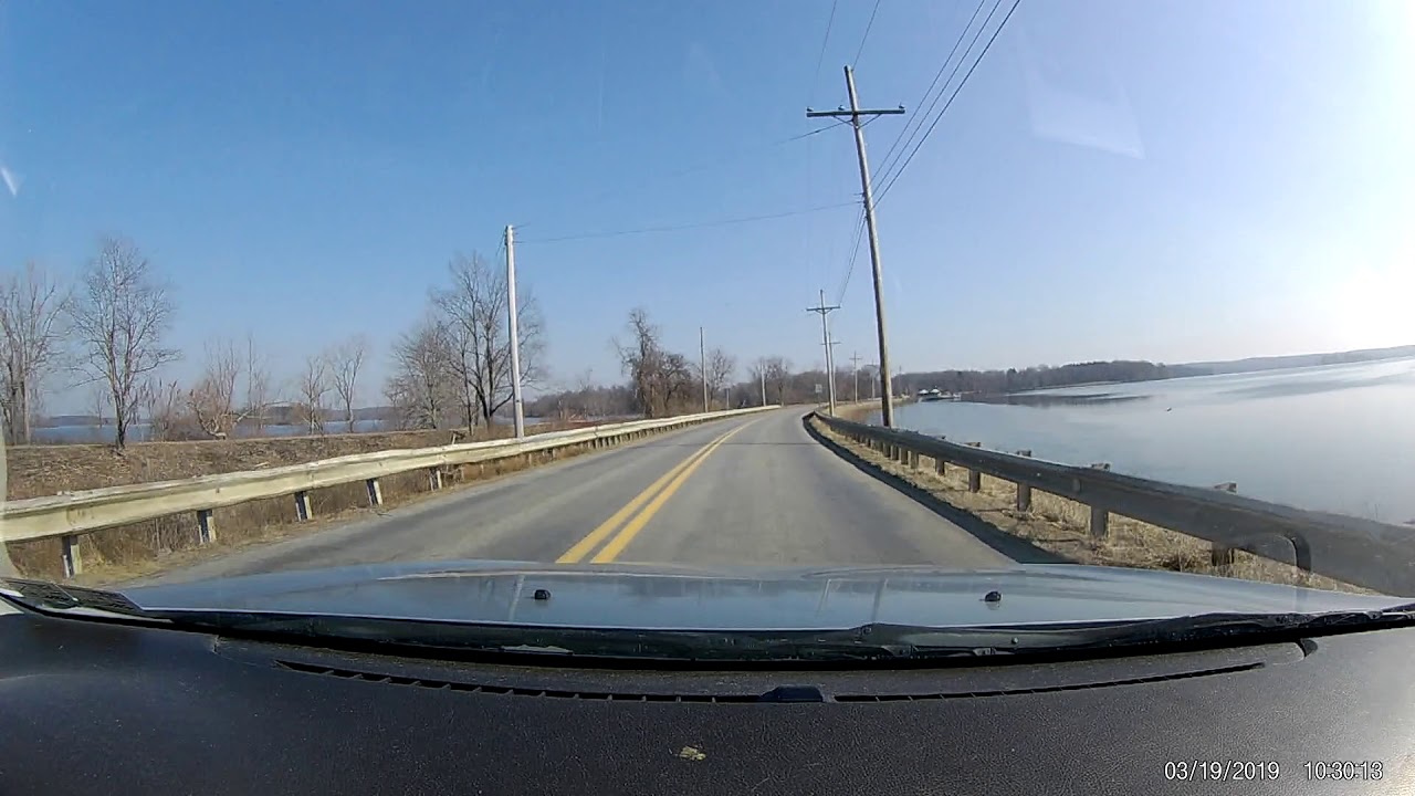 Pymatuning Lake ( Route 85 to The Spillway ) - YouTube
