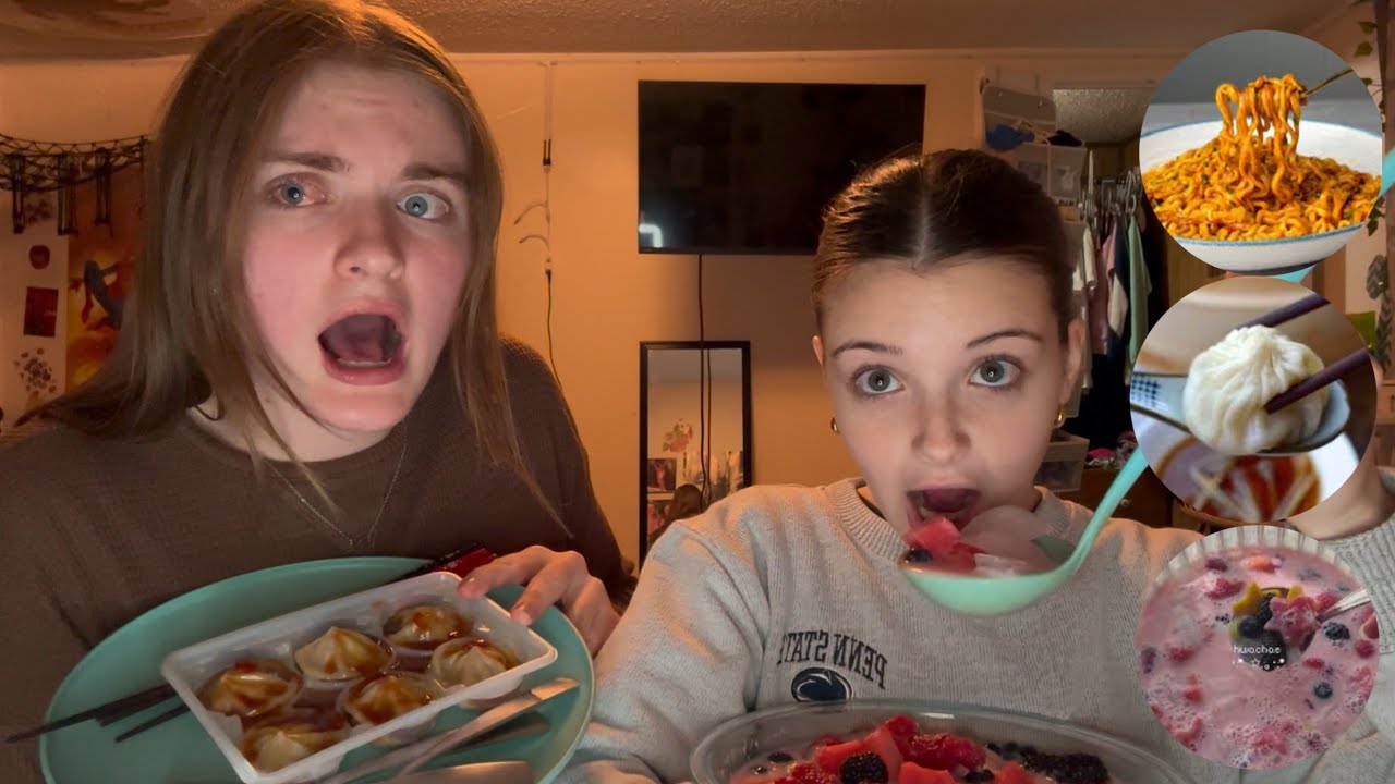 Trying the MOST POPULAR MUKBANG FOODS - YouTube