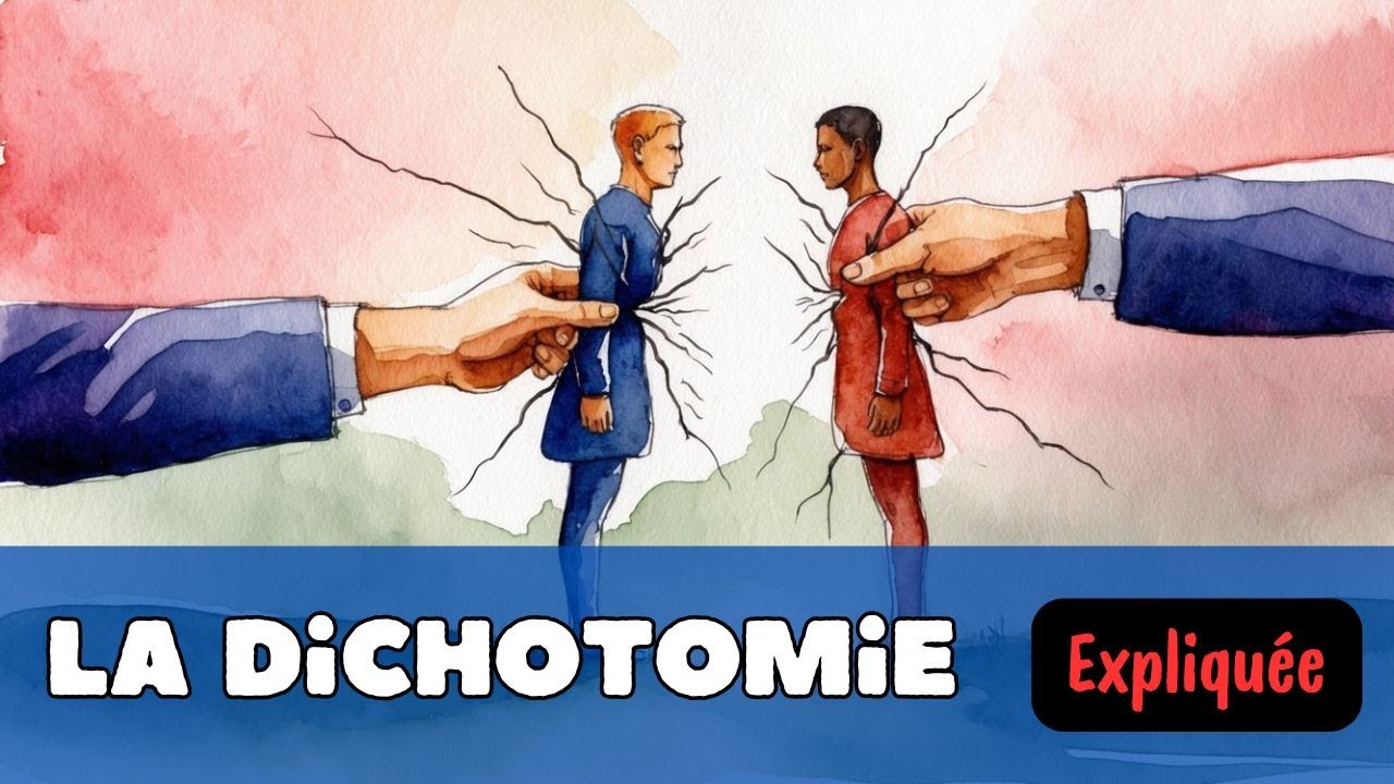 Dichotomie : définition, exemples... (expliquée en 3 minutes) - YouTube