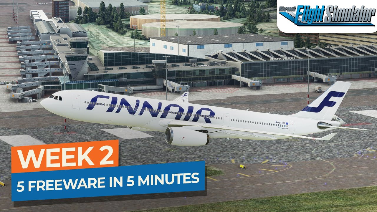 [MSFS] 5 Freeware in 5 Minutes - Week 2｜Drawyah - YouTube