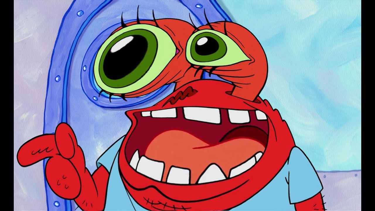 Mr Krabs Laugh EARRAPE - YouTube