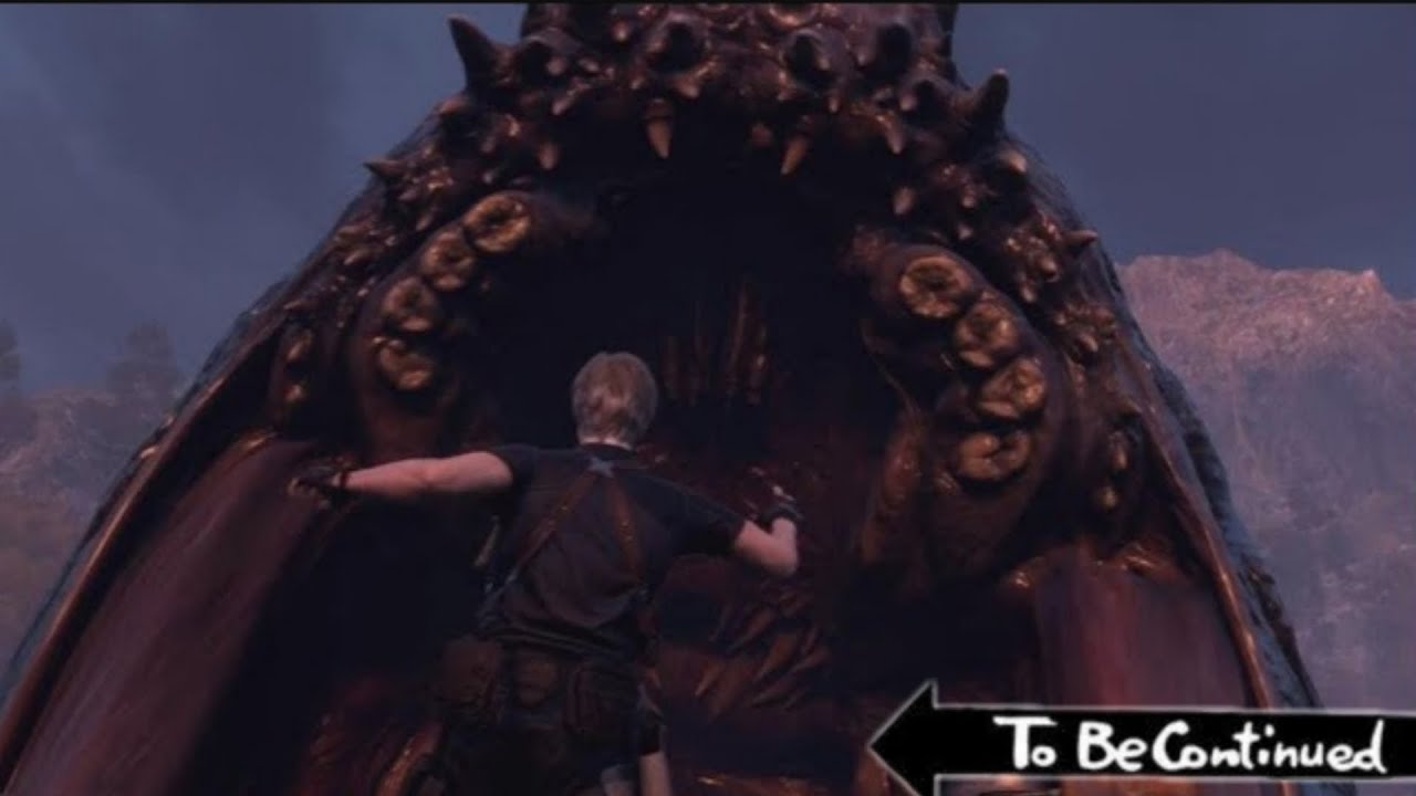 Giant Mutant Snake Boss Fight - Resident Evil 4 Remake - YouTube