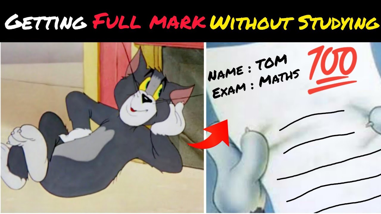 Getting Full Marks without Studying... Meme - YouTube