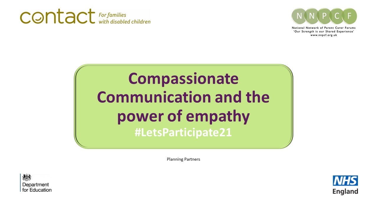 Compassionate Communication and the power of empathy - YouTube