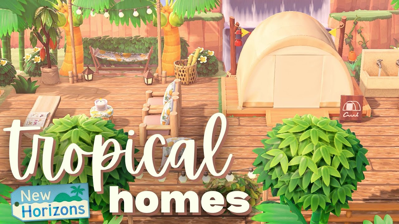 It's Time to Build Some Tropical Homes 🌿 | ACNH Live - YouTube