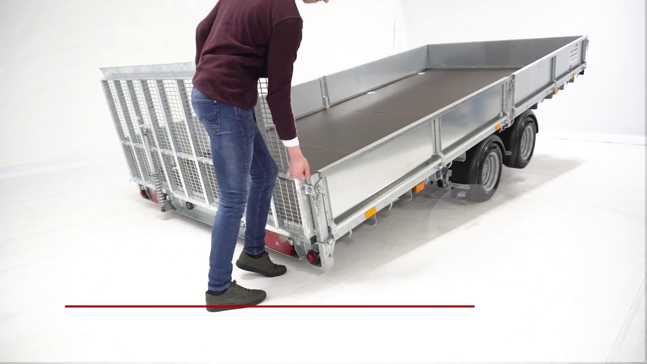 Ifor Williams CT166 machinetransporter van Aanhangwagens XXL West ...