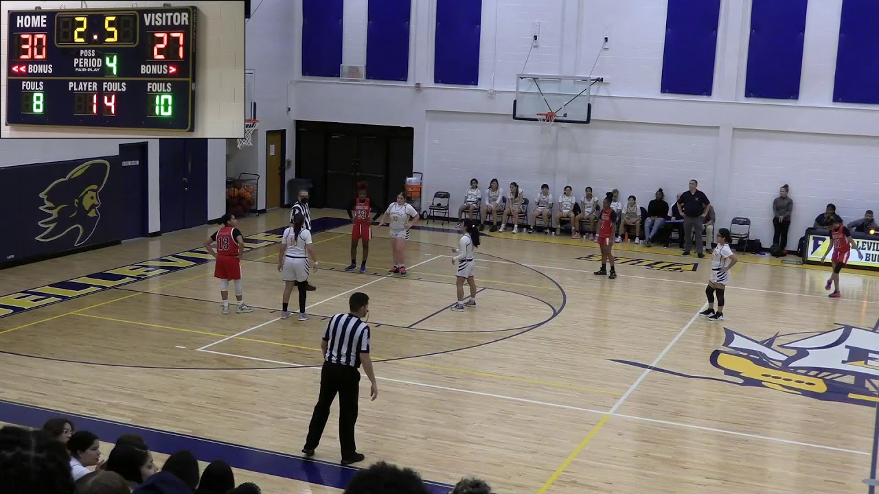 Girls Varsity Basketball: Belleville Bucs versus Newark Laboratory ...