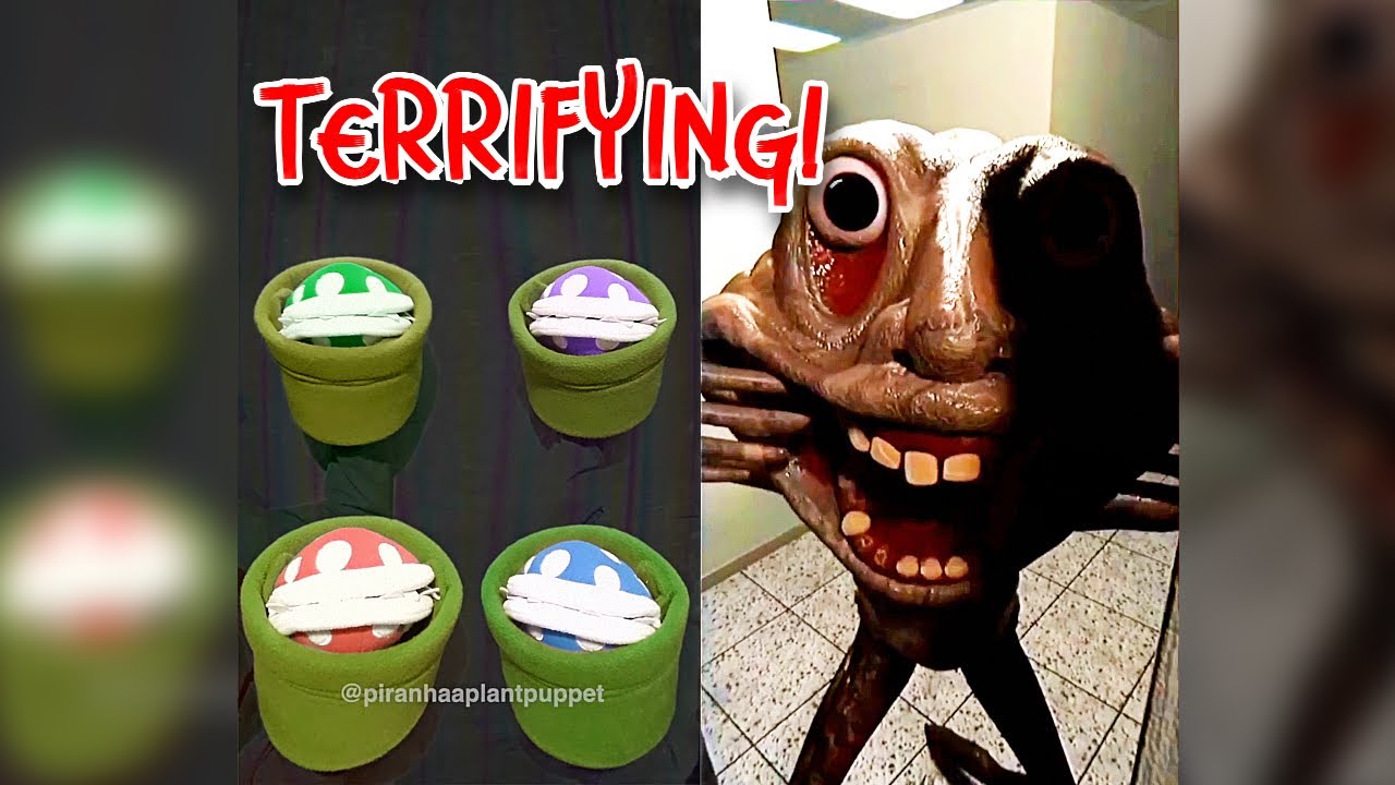 Piranhaa Plants getting SCARED straight for over 13 minutes - YouTube