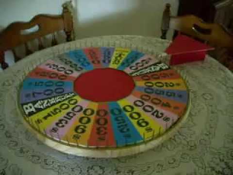 Homemade Wheel of Fortune - Now With $5,000! - YouTube
