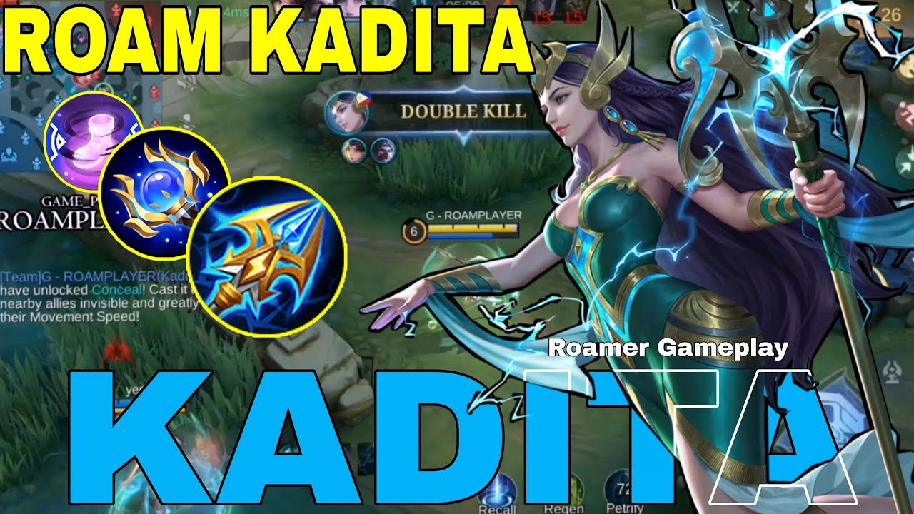 Kadita Best Build and Emblem 2024 | Mage Roam - Roamer Kadita Gameplay ...
