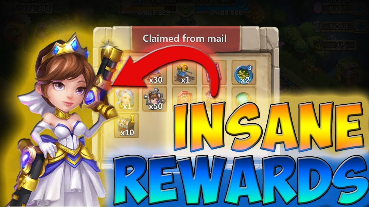 INSANE F2P CLASHERS DAY REWARDS l Castle Clash - YouTube