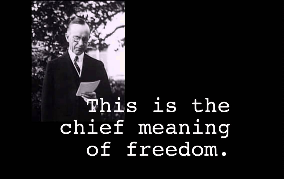Silent Cal Speaks About The Chief Meaning Of Freedom YouTube silent-cal-speaks-about-the-chief-meaning-of-freedom-youtube