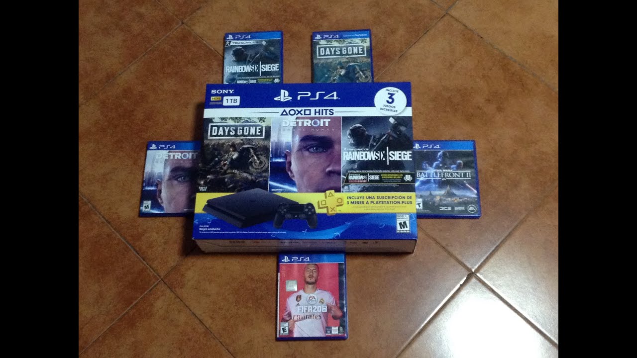 UNBOXING DE PLAY 4!! - YouTube