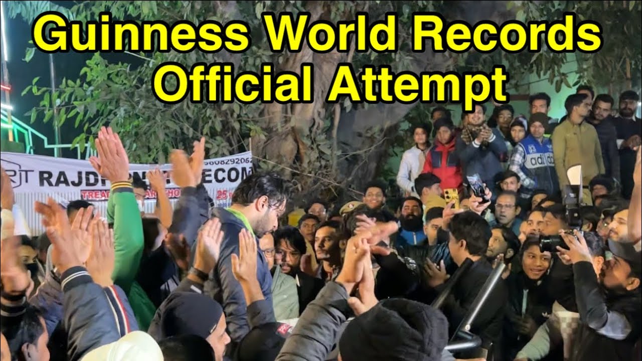 Guinness World Records Attempt || Treadmill Marathon ...