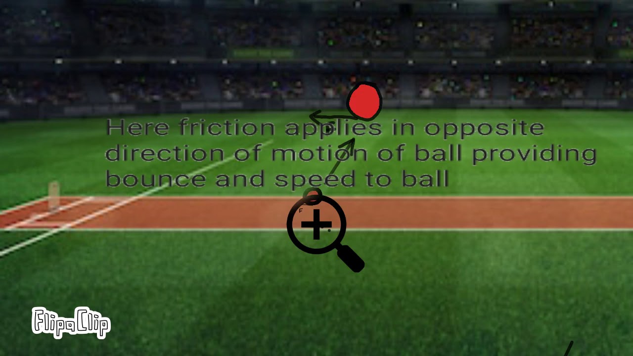 Friction in cricket - YouTube