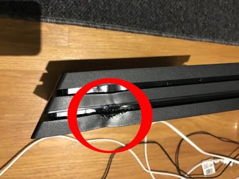 Playstation 4 Pro: Melting issues! - YouTube