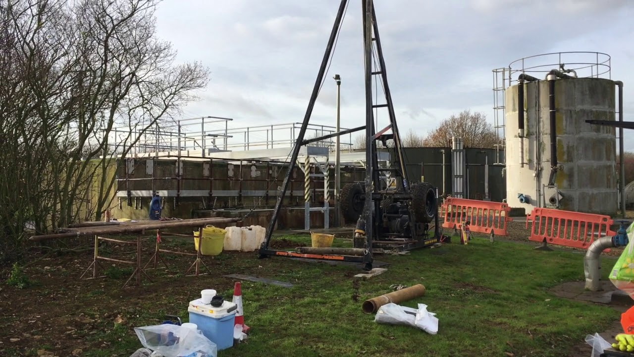 Shell & Auger Drillers, typical contract - YouTube