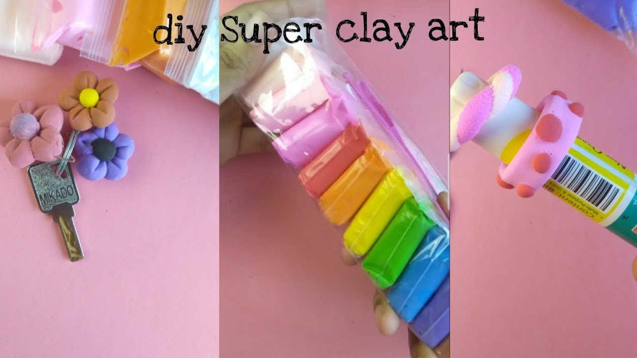 super clay art/clay art/super clay craft/clay ideas/diy clay #clay # ...