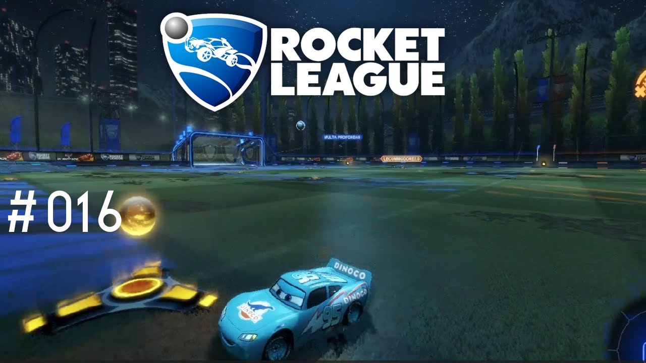 Lightning McQueen in RL?? | Rocket League #016 - YouTube