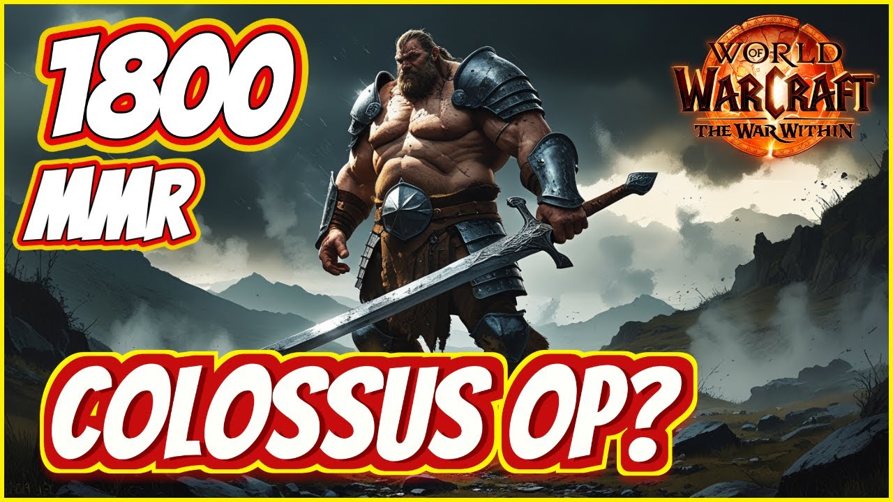 🔥 ARMS Warrior 1800 MMR: COLOSSUS Domination! - The War Within WoW Solo ...