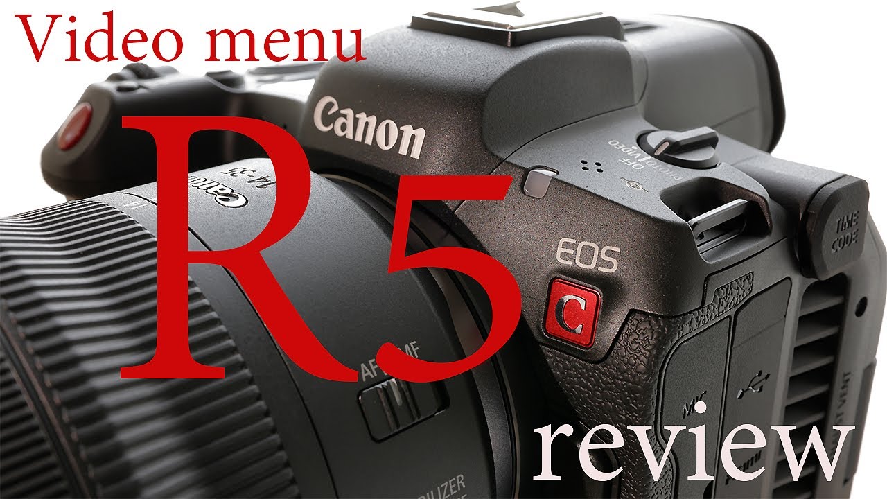 Canon Cinema EOS R5C review 8K - YouTube