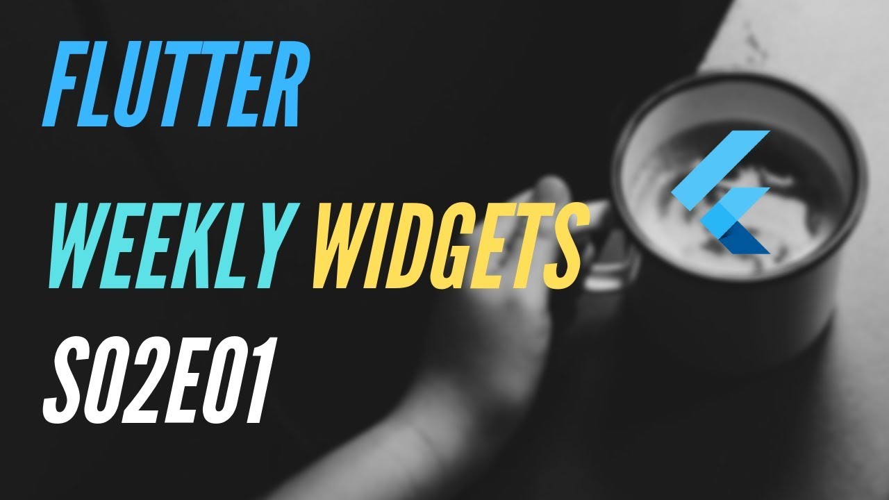 Flutter Weekly Widgets S02e01 Reordable Listview Youtube 5903