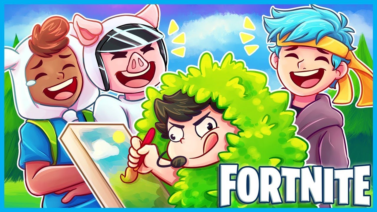 WINNING A GAME WHILE PAINTING in Fortnite: Battle Royale! (Fortnite ...