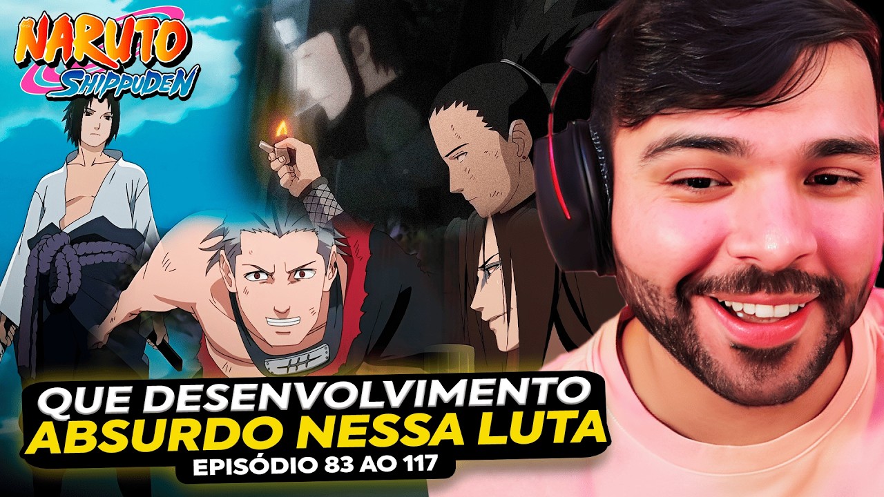 🍃 NARUTO SHIPPUDEN - EPISÓDIOS 83 ATÉ O 117! SHIKAMARU vs HIDAN FOI ...