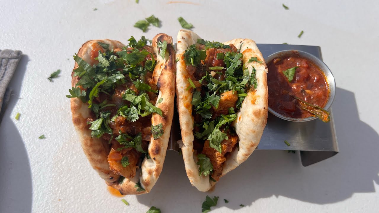 How to make Indian Style Chicken Curry Taco | Chicken Curry Recipe ...