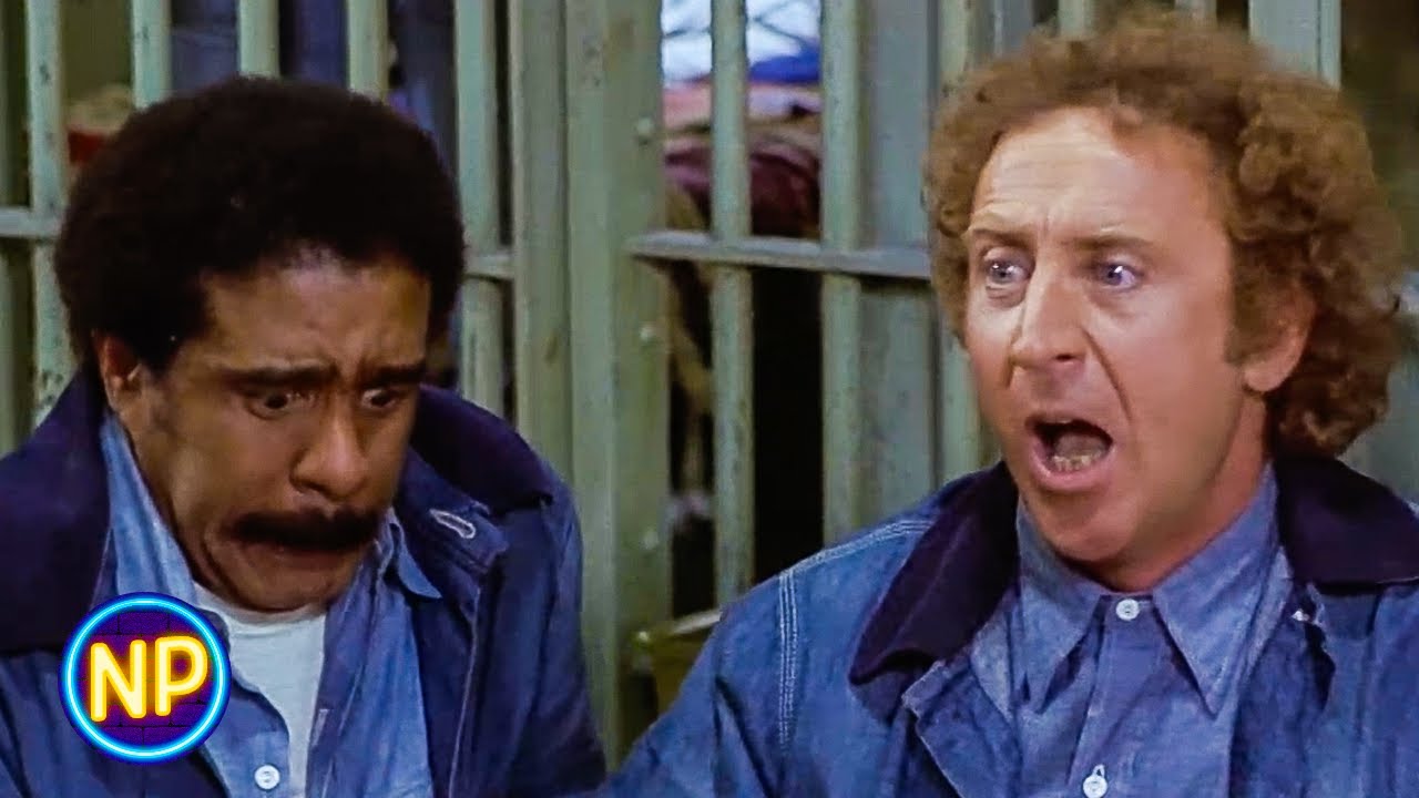 Richard Pryor and Gene Wilder Settle in to Prison Life | Stir Crazy ...