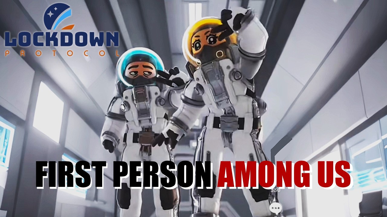 WE TRIED FIRST PERSON AMONG US! - YouTube