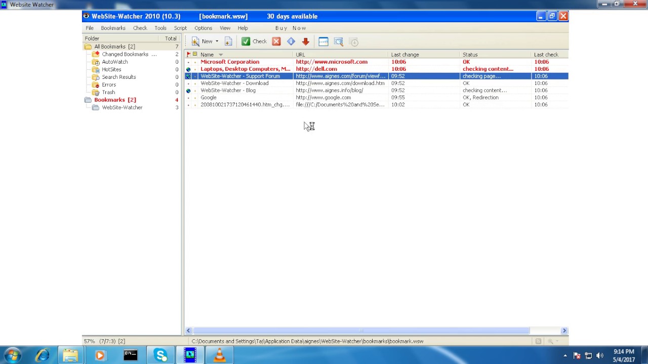 Website Watcher - YouTube