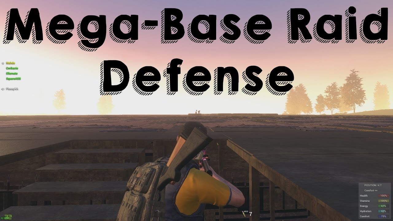 H1Z1 JS PVP | Mega-Base Defense (Intense Base Takeover) - YouTube