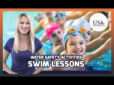 Water Safety Activities - Swim lessons - YouTube