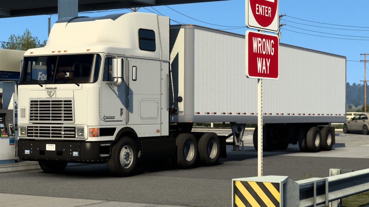 ATS - International 9800i Transporting Packaging from Farmington Part 2 ...