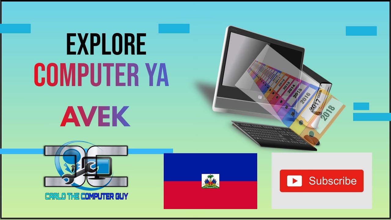 Computer Basic - Vini Navige Nan Computer Ya Lesson #4 - YouTube