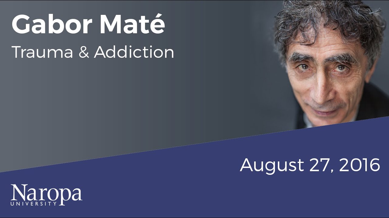 Gabor Maté: Trauma & Addiction (excerpt) - YouTube