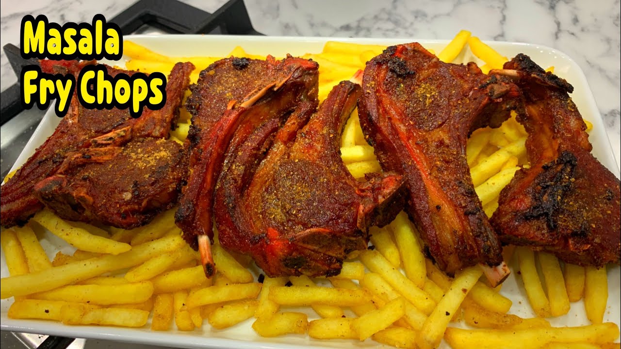 Masala Fry Chops Recipe By Yasmin Cooking - YouTube