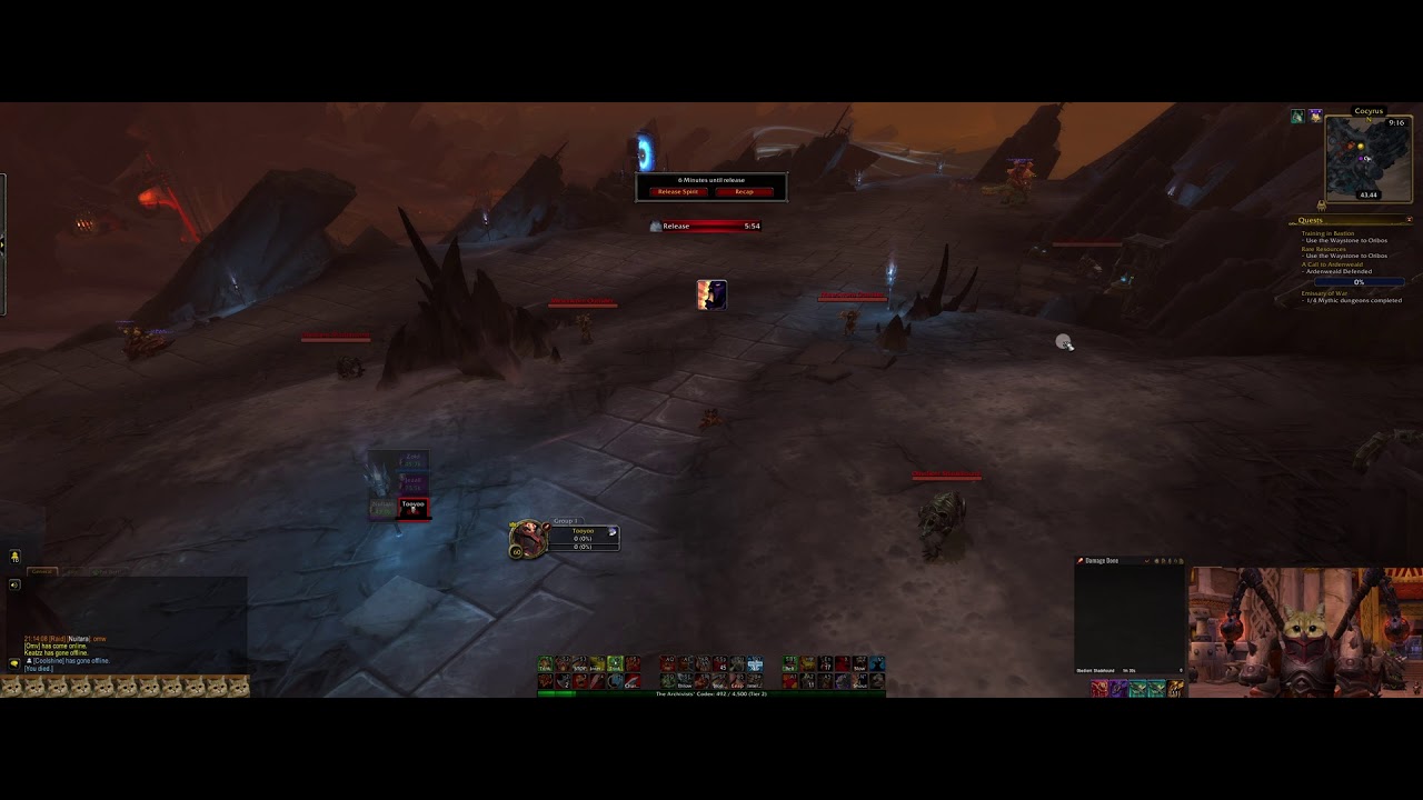 Rift and random World of Warcraft Shadowlands - YouTube