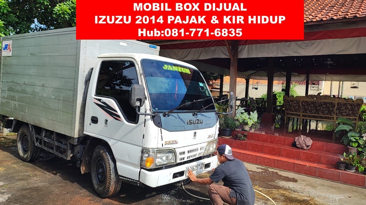 Mobil Box Dijual Izuzu 2014 Pajak & KIR Hidup - YouTube