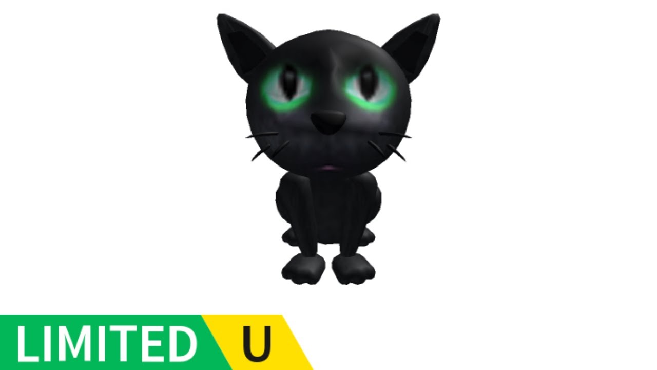 COMO CONSEGUIR Amigo Gato Negro COMPLETAMENTE GRATIS EN ROBLOX - YouTube