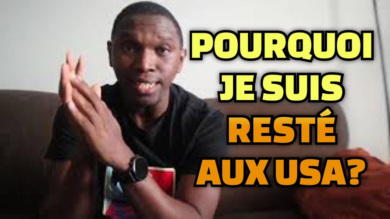 VOICI POURQUOI JE SUIS RESTÉ AUX USA MÊME APRÈS PERDRE MON STATUT D ...