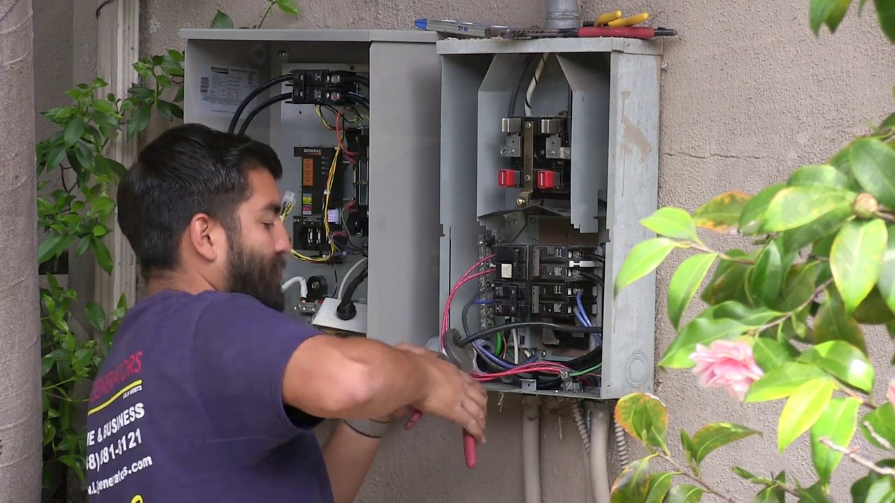 Under Deck Install for a 16kW Automatic Natural Gas Generac Standby ...