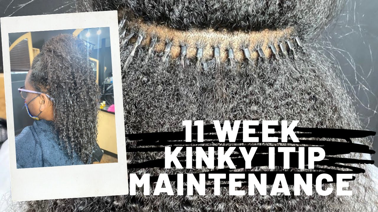 Kinky ITIPS| CURLY ITIPS MAINTENANCE - YouTube
